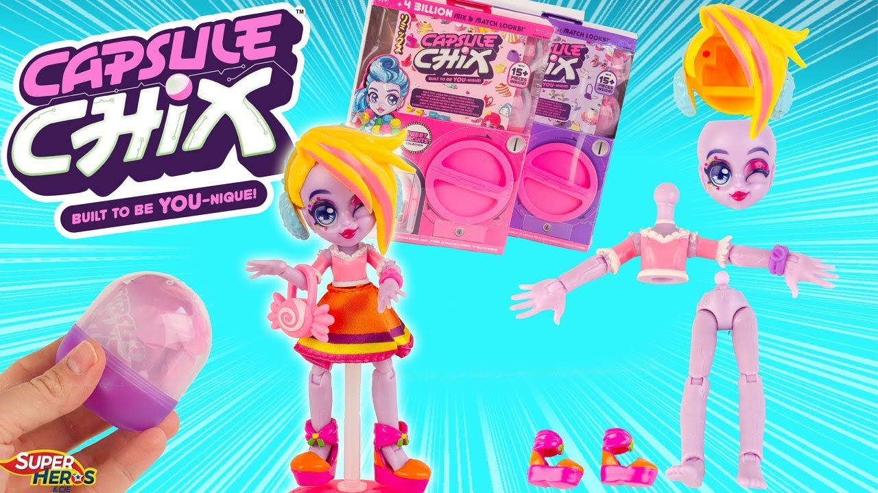 Capsule Chix Les Nouvelles Poupées Mode et Kawai Crée ton propre look ...
