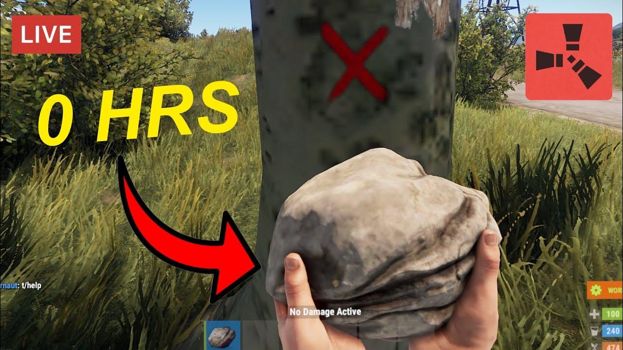 0 HRS | First time playing Rust! - YouTube