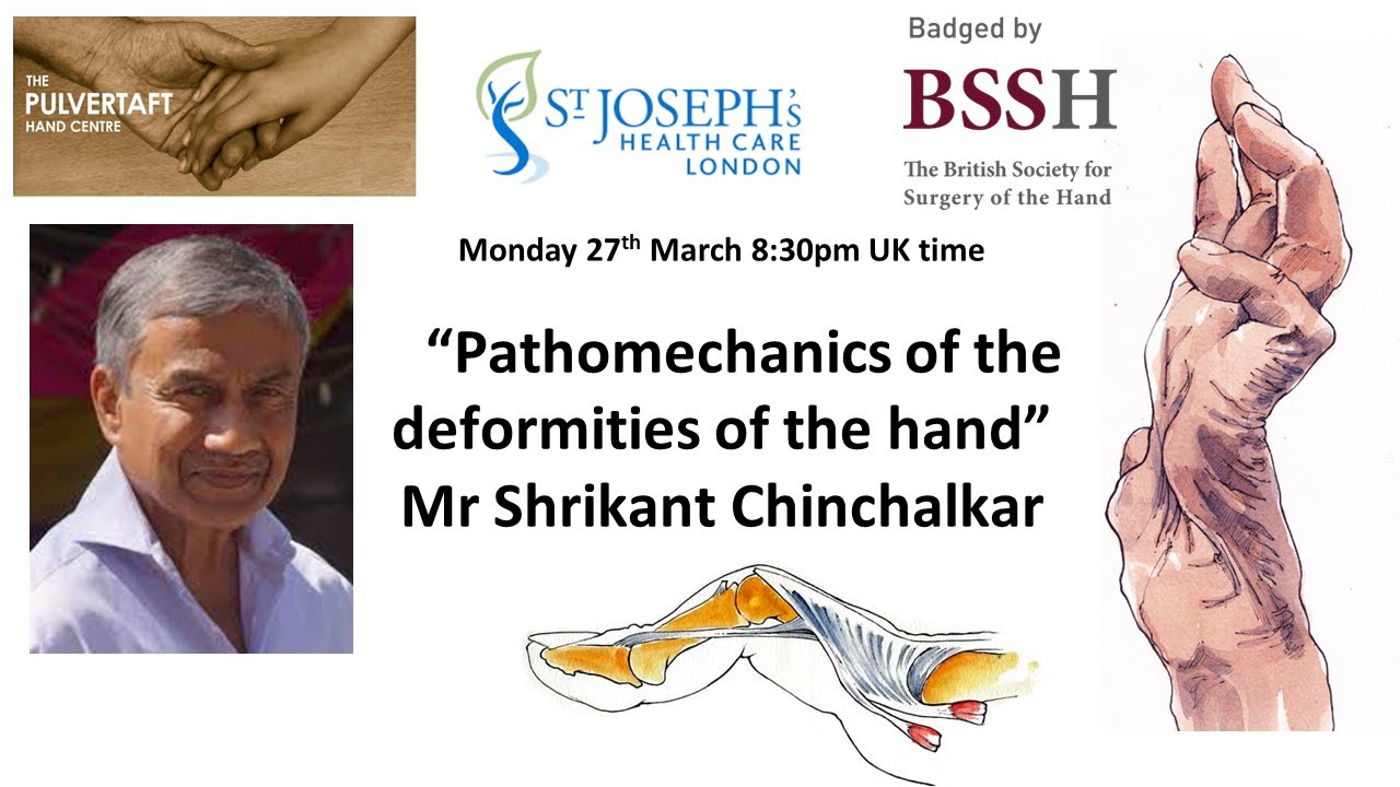 Pathomechanics of hand deformities by Mr Shrikant Chinchalkar - YouTube
