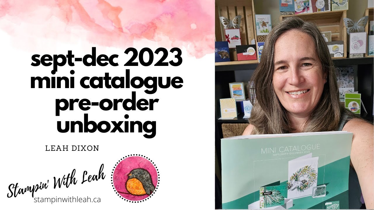 Sept-Dec Mini Catalogue Pre-Order Unboxing - YouTube