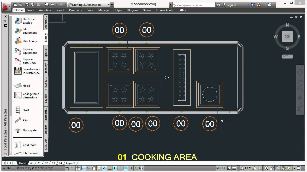 MasterChef 4: Menusystem monoblock kitchen - YouTube