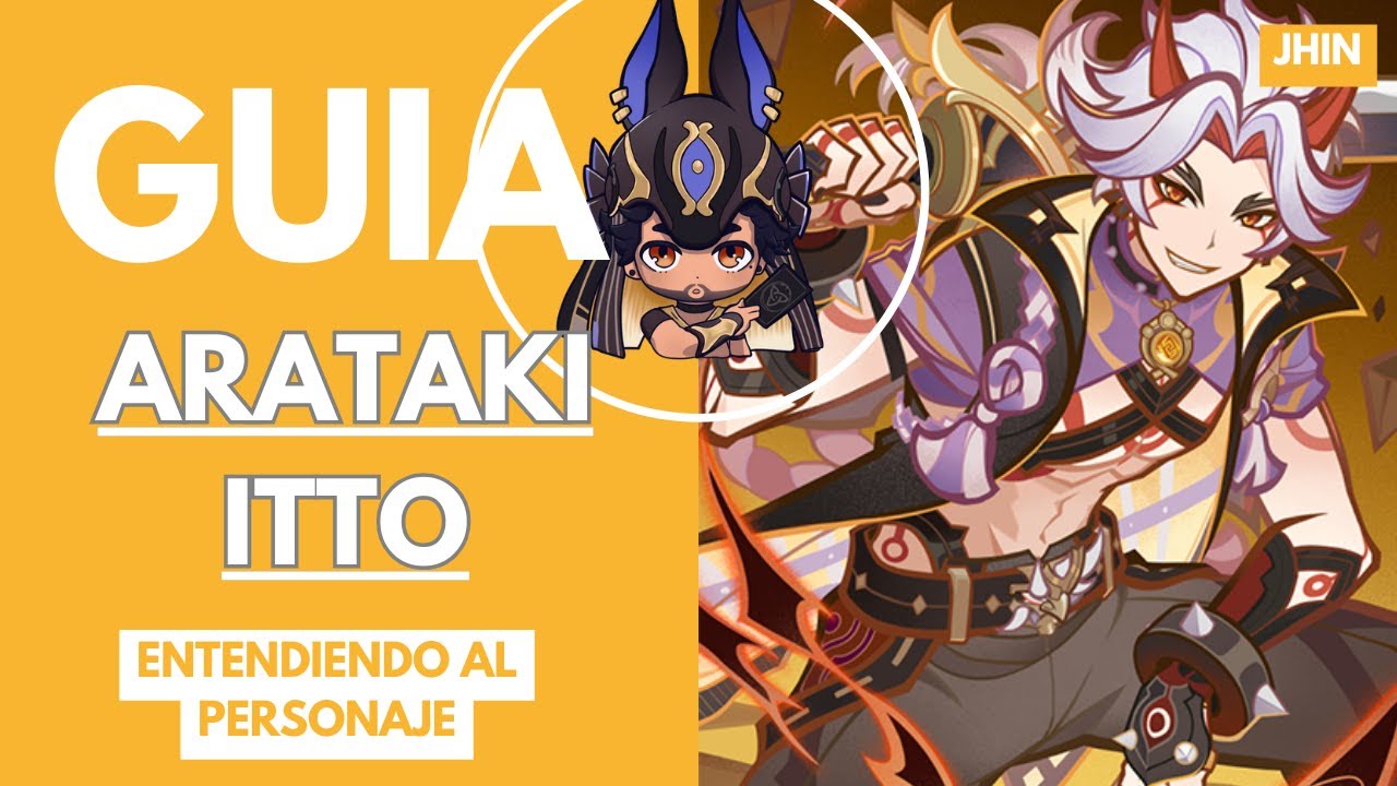 GUÍA de ARATAKI ITTO | Analizando el personaje a FONDO | Genshin Impact ...