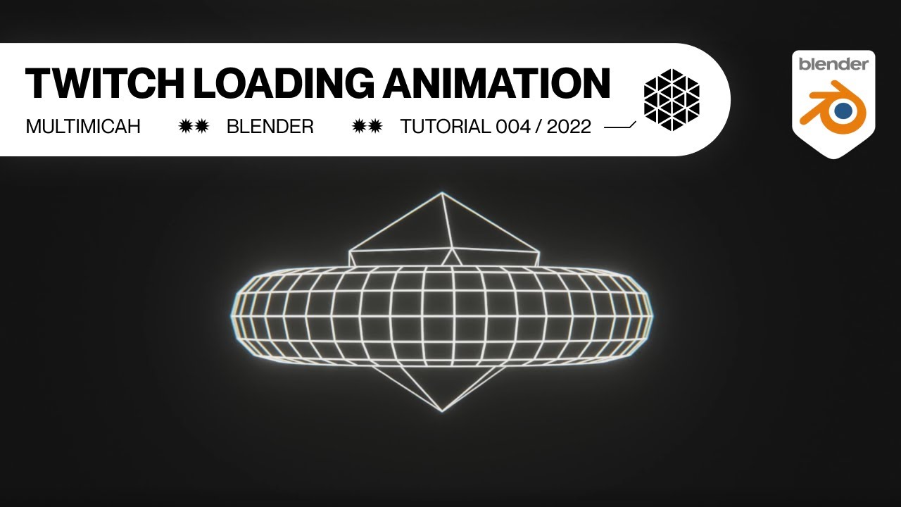 Twitch Loading Animation - Blender Tutorial - YouTube