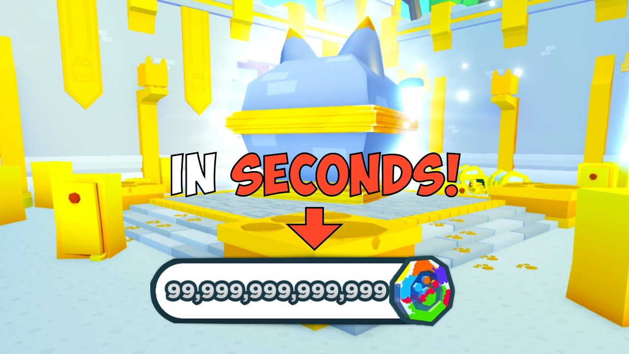 GETTING MAX RAINBOW COIN IN PET SIMULATOR X! NEW CAT WORLD UPDATE ...
