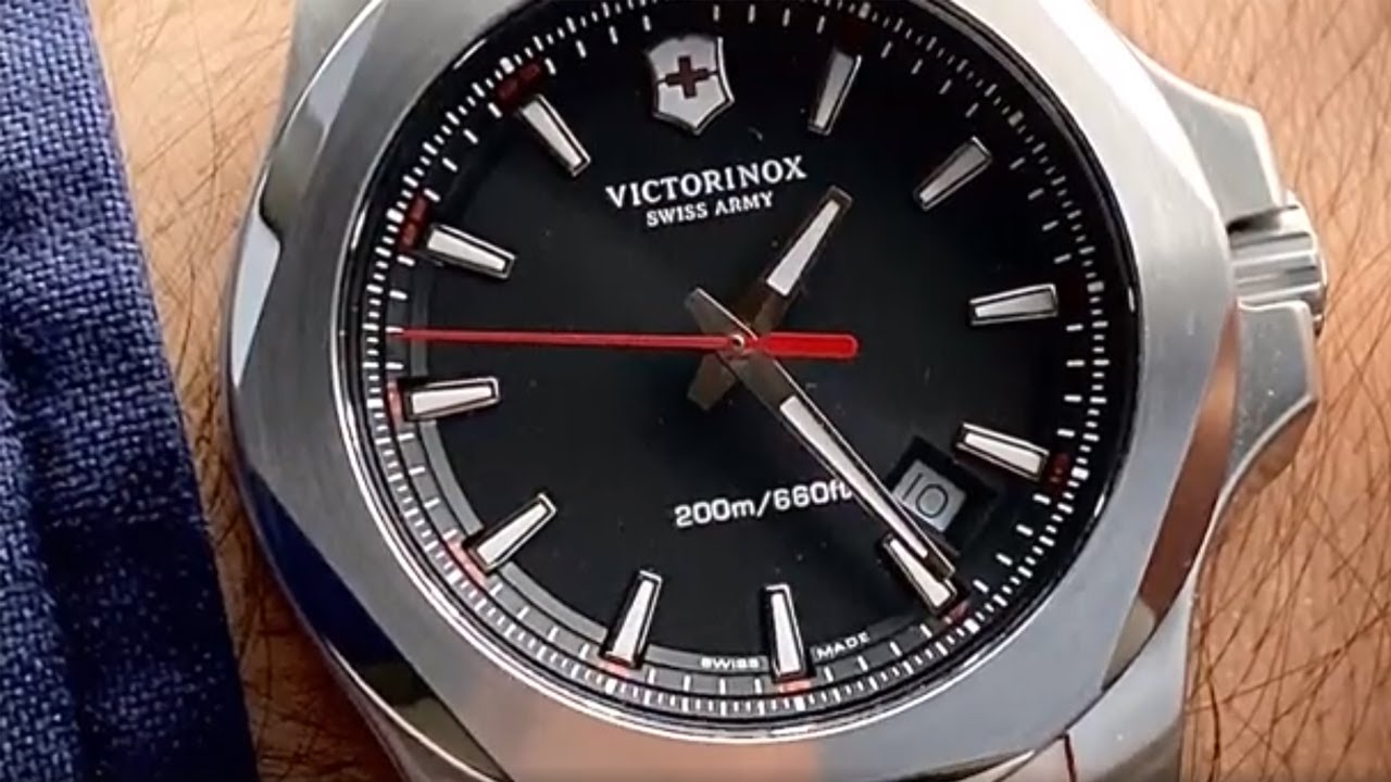 Victorinox I.N.O.X Quartz Men’s Watch Unboxing - YouTube