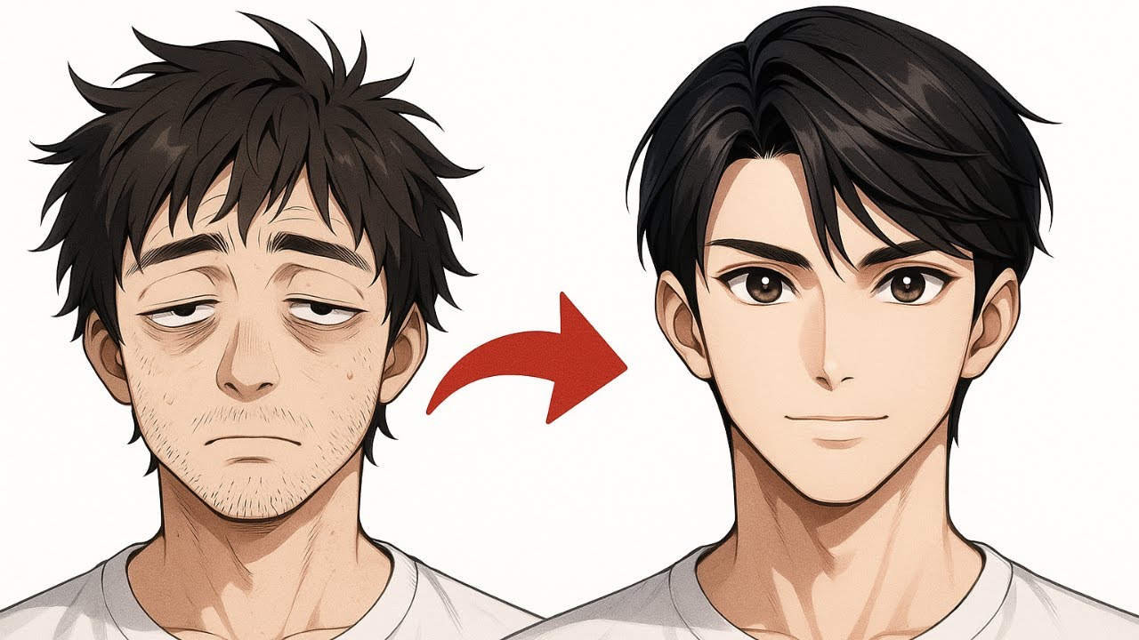 From Average to Model Face (Real Transformation Guide) - YouTube