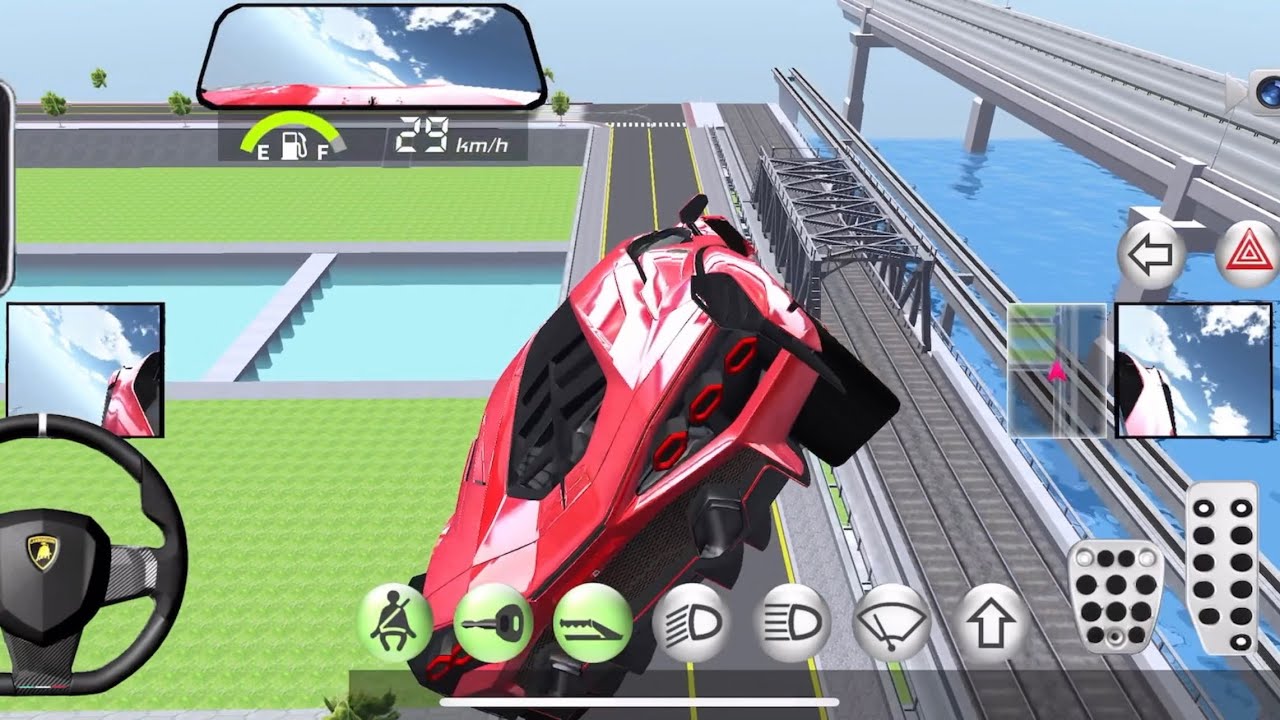 3d driving class #1 city car driving game - Android Gameplay - YouTube