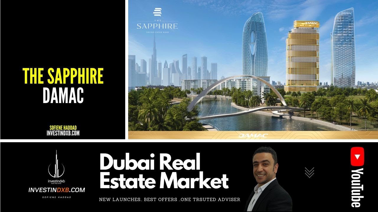 DAMAC THE SAPPHIRE TOWER AT SAFA PARK JUMEIRAH DUBAI NEW 🚀 🚀 - YouTube