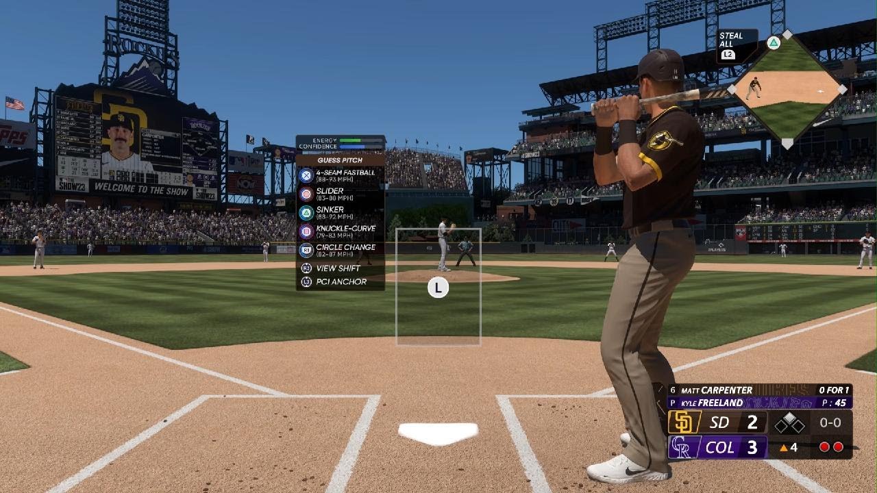MLB The Show 23 Matt Carpenter HR #3 - YouTube