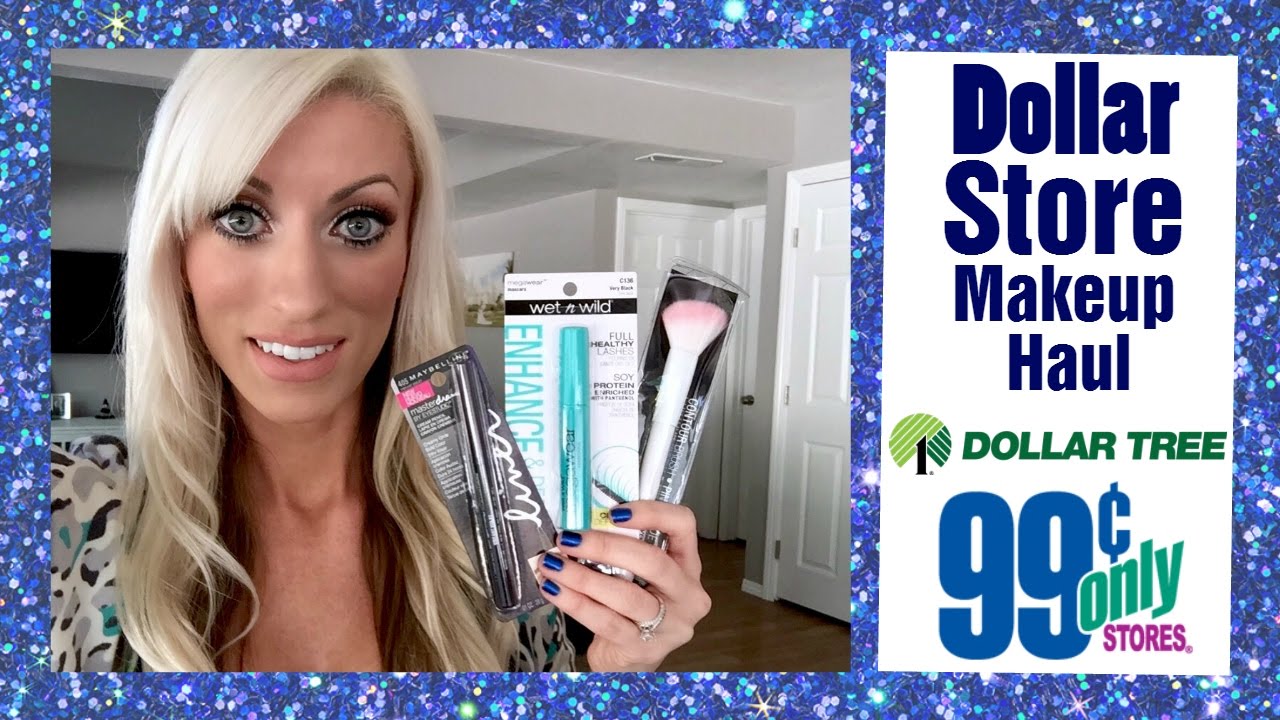 Dollar Store Makeup Haul | Dollar Tree & 99 cent store - YouTube
