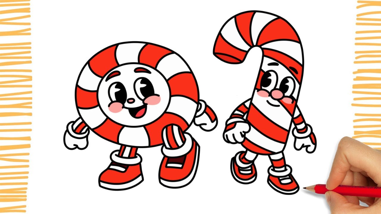 How To Draw LOS CANDIES I BRAINROT I Easy - YouTube