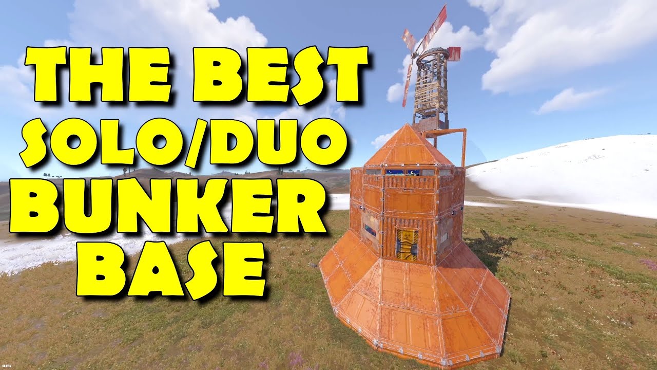 UNRAIDABLE?!?! THE BEST SOLO/DUO BUNKER BASE DESIGN (OFFLINE) - YouTube