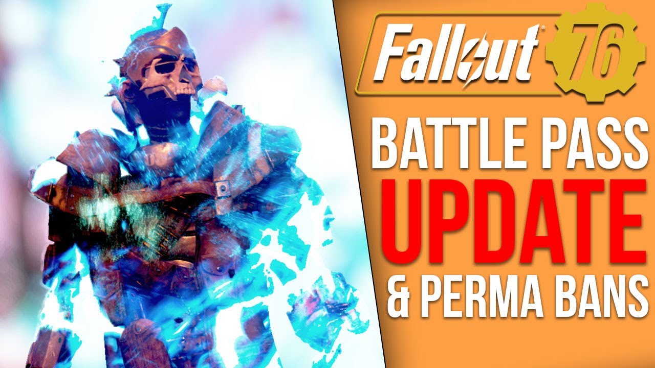 Fallout 76 News - Battle Pass Changes, 10GB PTS Update, Perma Ban Wave ...