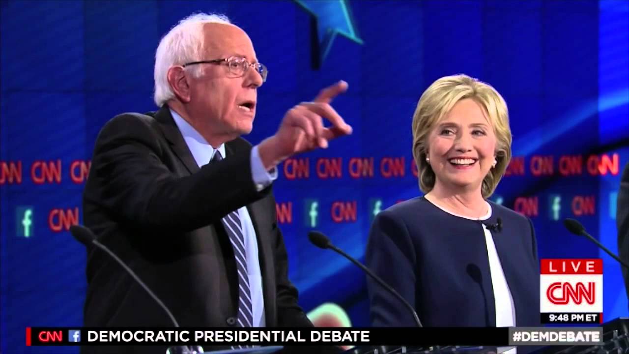 Bernie Sanders: "Sick & tired of hearing about your damn e-mails" - YouTube