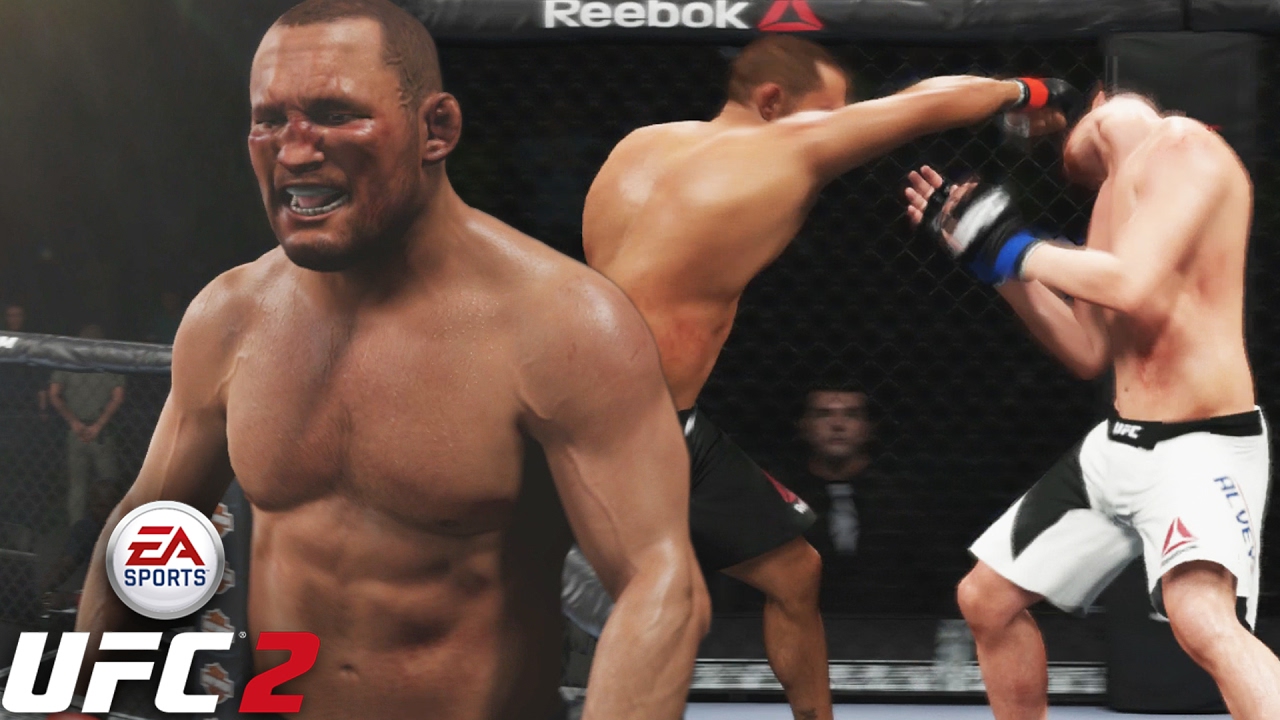 Dan Henderson's Right Hand Broke His Neck! Hendo Power! EA Sports UFC 2 ...