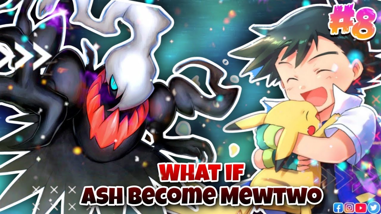 What if Ash become mewtwo Part-8 What if pokemon ash become ash #anime ...