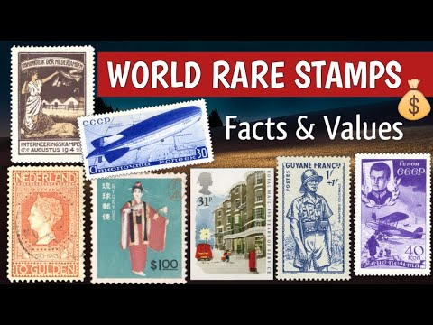 Rare Valuable Stamps With Surprising Facts and Values | 62 ...