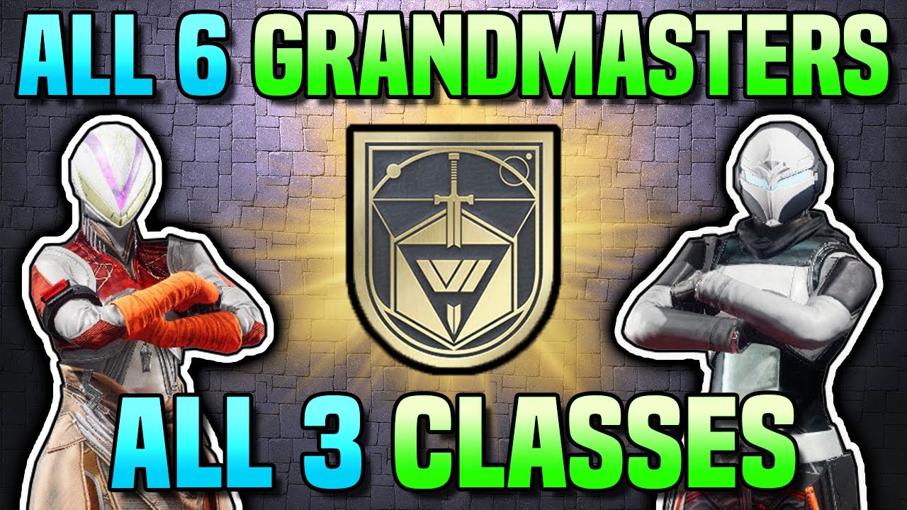 Builds & Loadouts Guide for All 6 Grandmasters / All 3 Classes ...