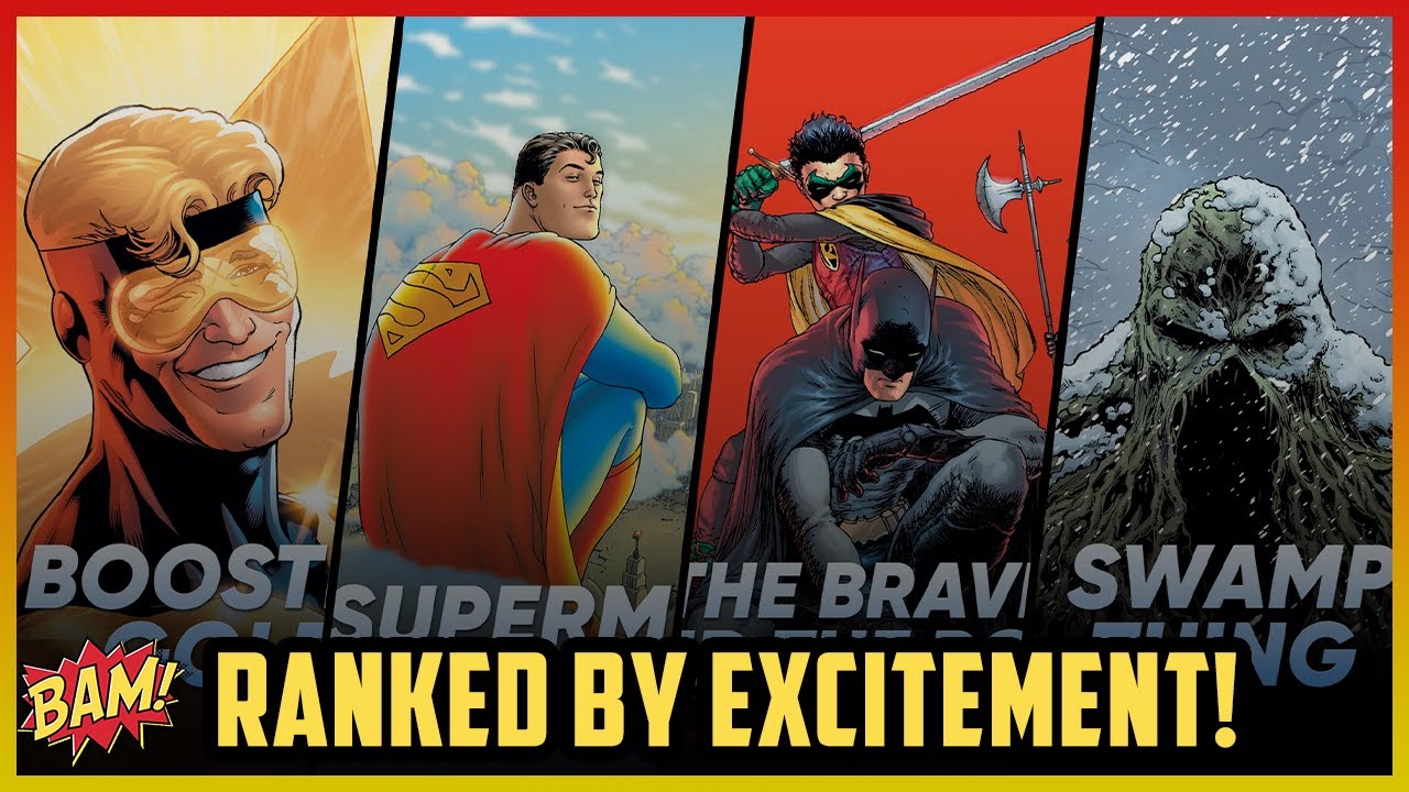 All 10 Upcoming DCU Projects Ranked from Worst to Best! (DCU Chapter ...
