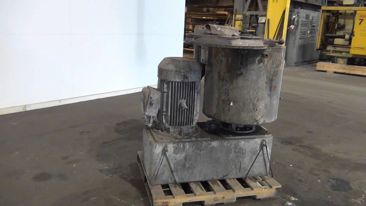 Used- Henschel High Intensity Mixer, Model FM200C - stock # 87923 - YouTube
