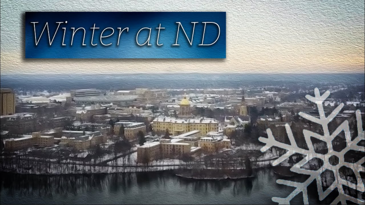Wintertime at Notre Dame - YouTube