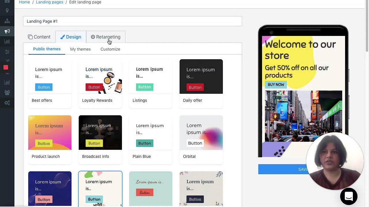 Landing Page Creator - Beaconstac Product Update - YouTube