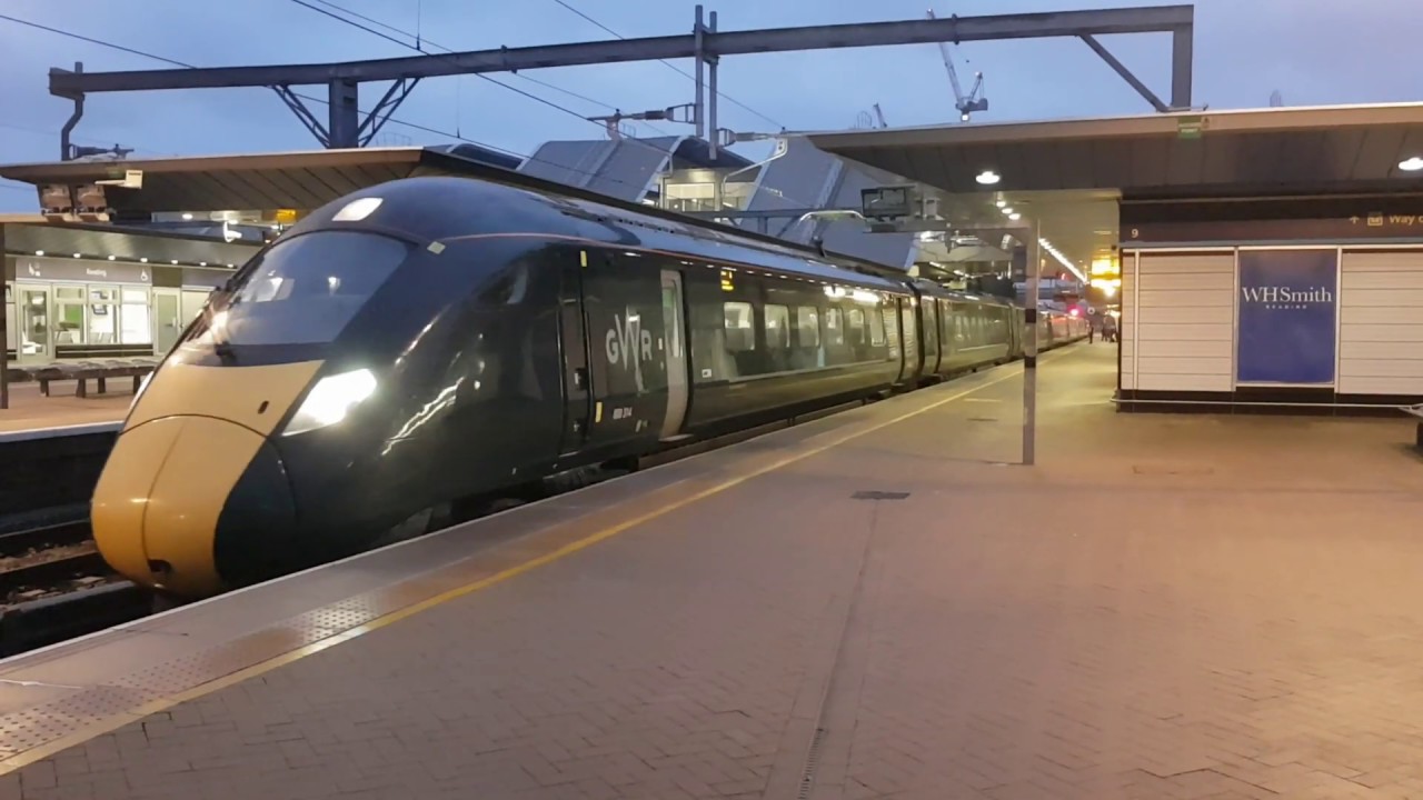 Class 800 no. 800314 departing From Reading Station on 26/10/19 - YouTube