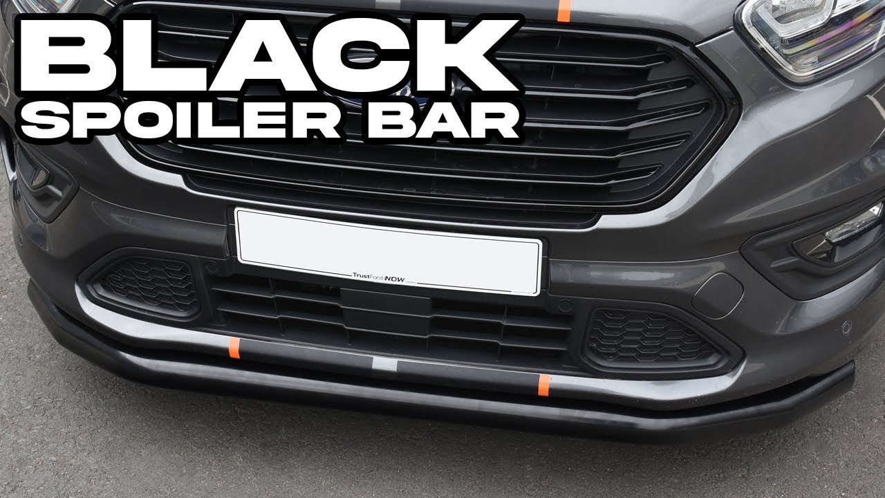 2018 Ford Transit Custom Front Styling Spoiler Bar - Accessories ...