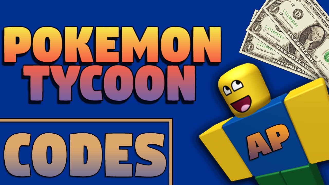 Roblox - Pokemon Tycoon Codes 2 - YouTube