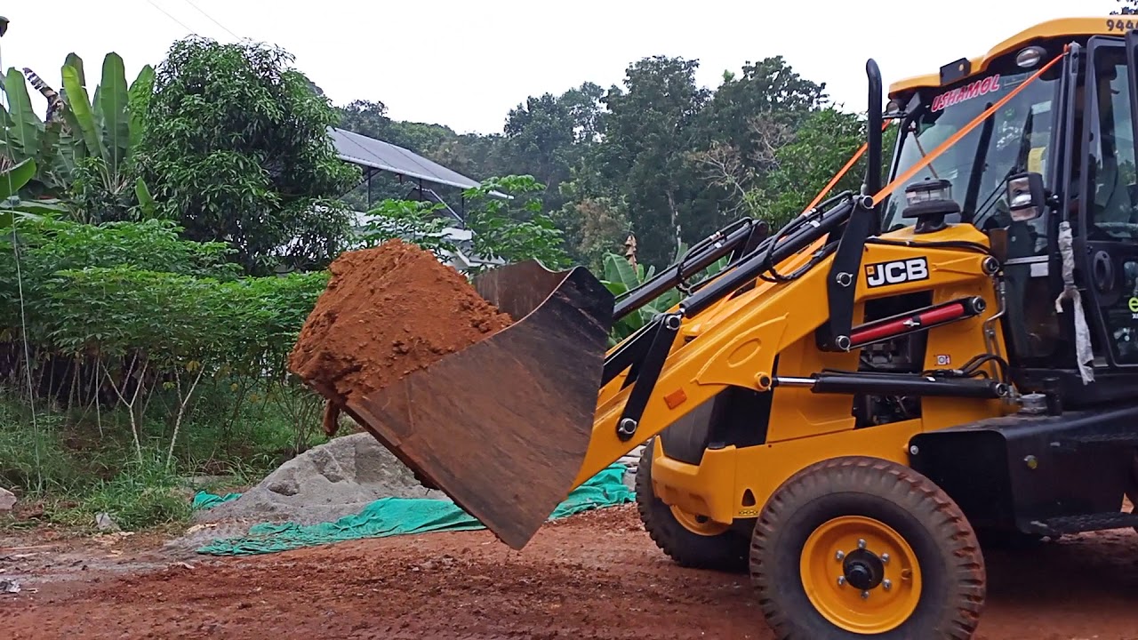Courtyard Levelling using JCB Excavator | JCB Excavation | JCB Works ...