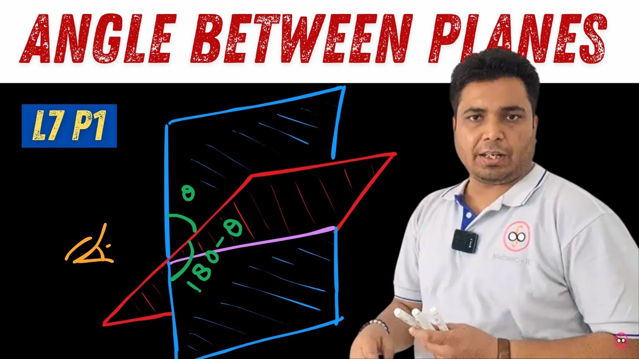 Intercept form of the Plane 🔥🔥 Angle Between Planes | Three Dimensional ...