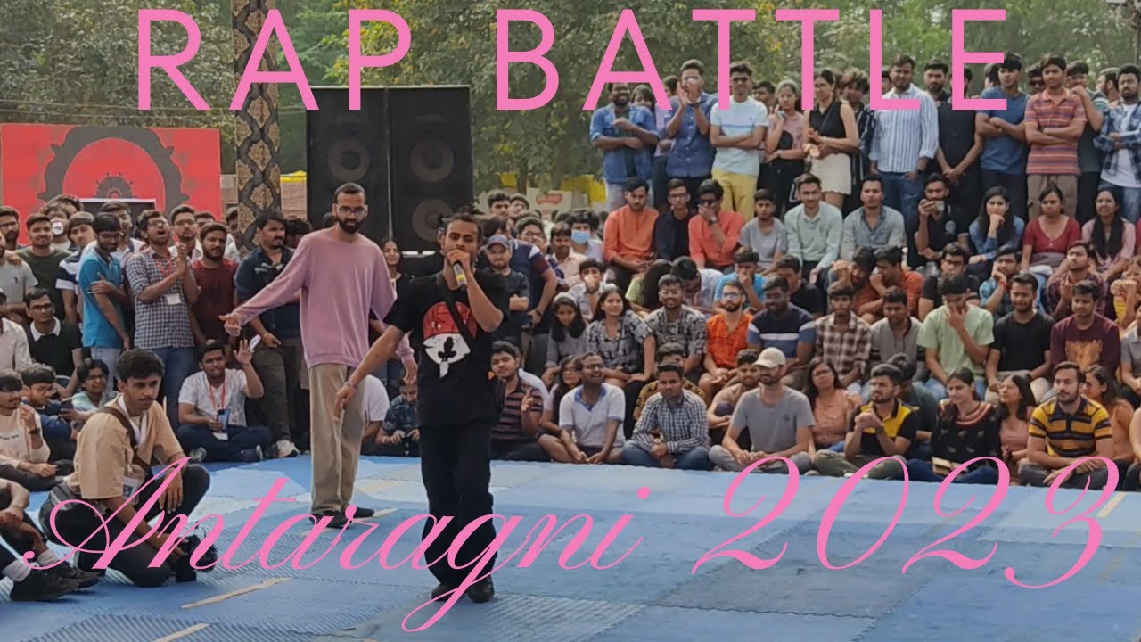Rap Battle🎙️| Antaragni 2023 | IIT Kanpur ️| IITians' Adda - YouTube