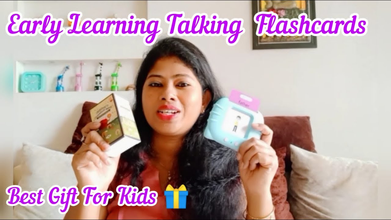 Kid's Early Learning Talking Flashcards Make your kids smart #flashcards #rbe #bts #brain # ...