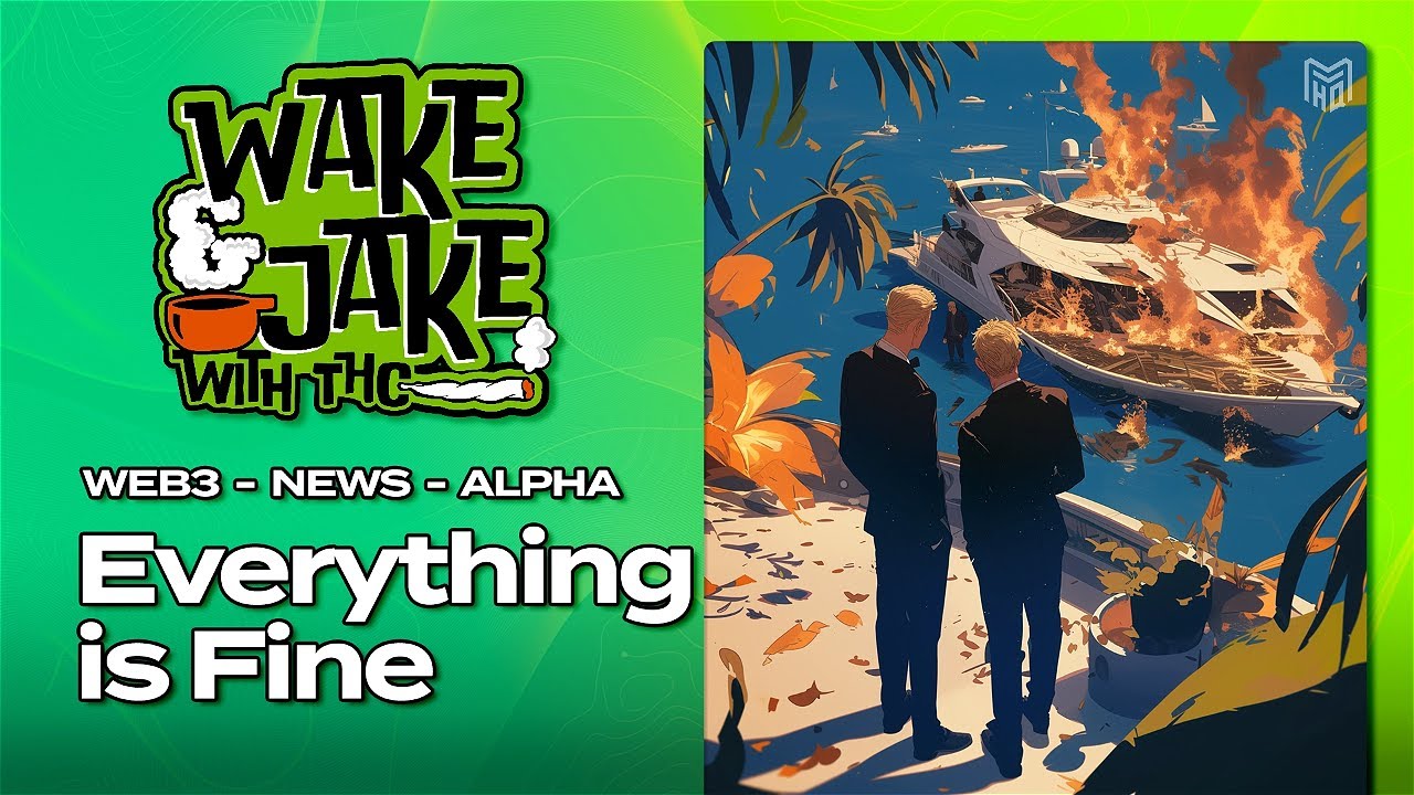 Everything is FINE! | "Wake & Jake" Web3 Morning Show (6/24) - YouTube
