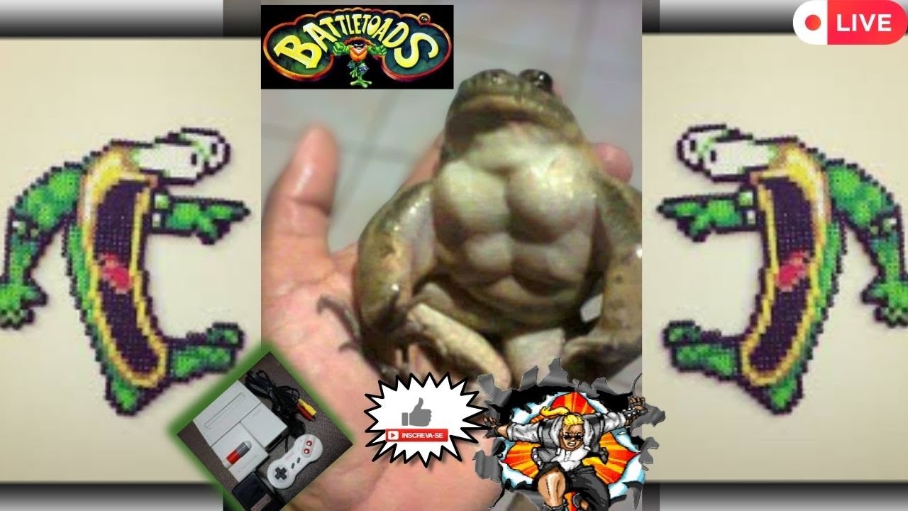 Battletoads Nes A Saga#11 DIRETO DO CONSOLE ORIGINAL LIVE E BATE PAPO ...