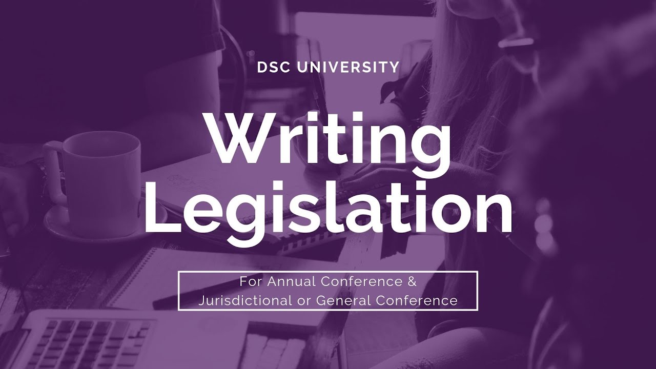 Legislation Writing Workshop - YouTube