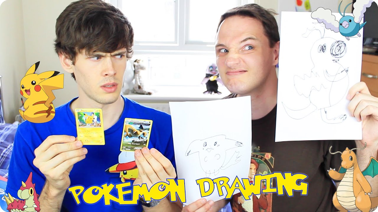 Pokemon Drawing Challenge w/ Gary C - YouTube
