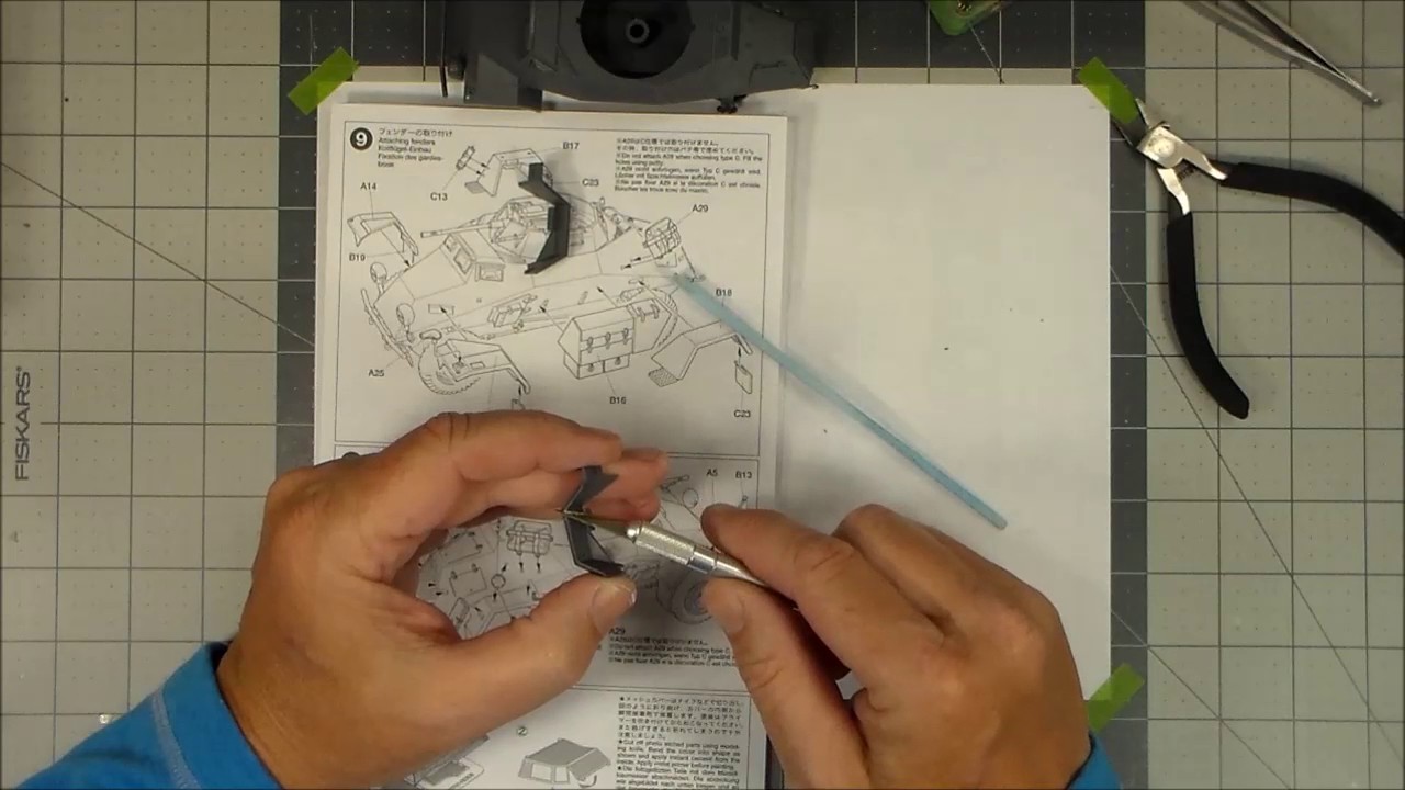 Plastic Models For Beginners Kit 2 Pt 3a - YouTube