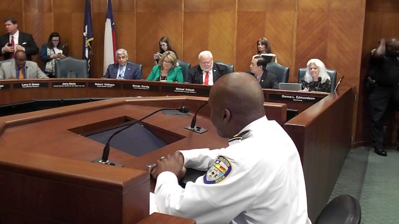 Introducing Houston Interim Fire Department chief Rodney West - YouTube