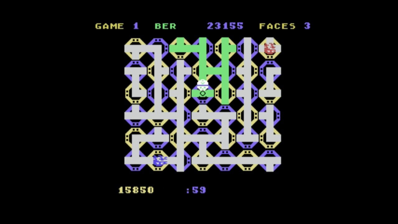 Zenji: Game 1 (Colecovision Emulated) - YouTube