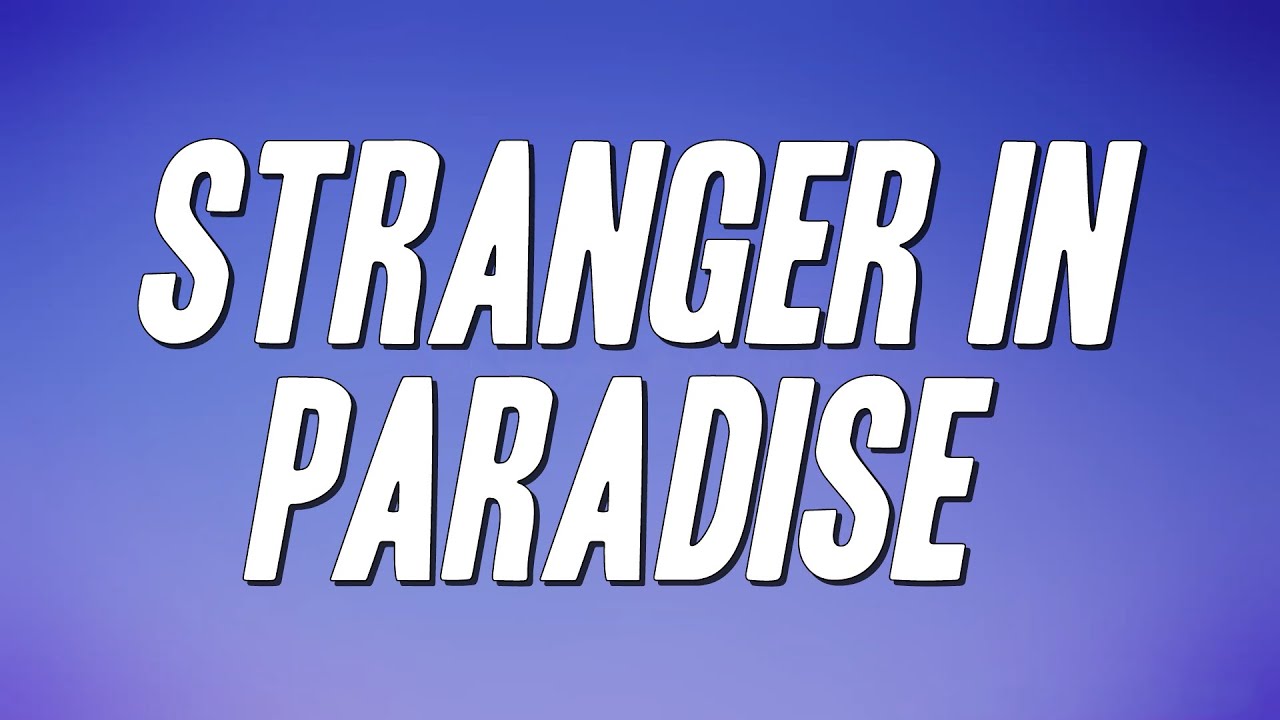 Tony Bennett, Andrea Bocelli - Stranger In Paradise (Lyrics) - YouTube