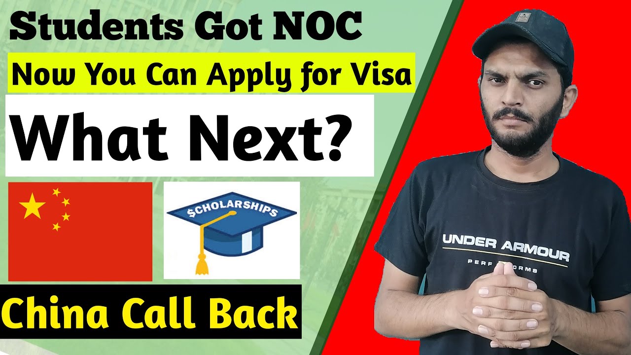 Students Got NOC from Chinese Universities For Visa || Now You can ...