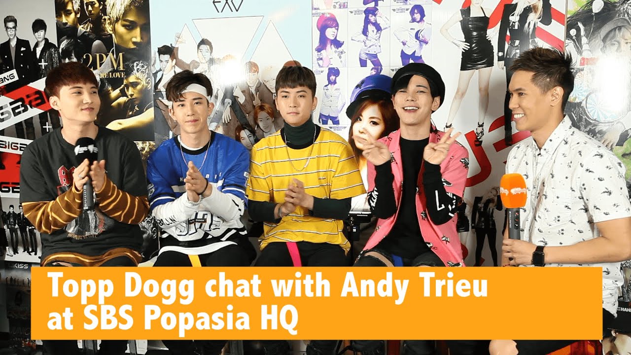 Topp Dogg chat with Andy Trieu at SBS Popasia HQ - YouTube