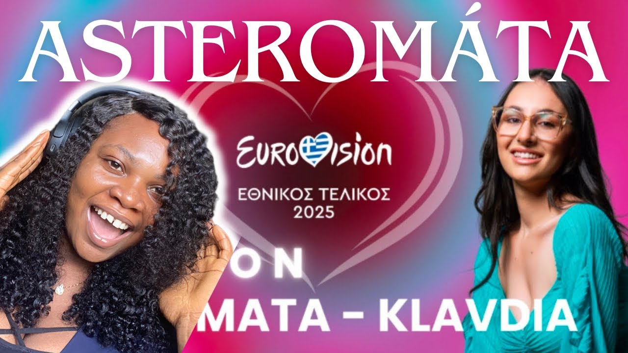 FIRST REACTION: Klavdia - "Asteromáta"GREECE 🇬🇷| EUROVISION | Ethnikós ...