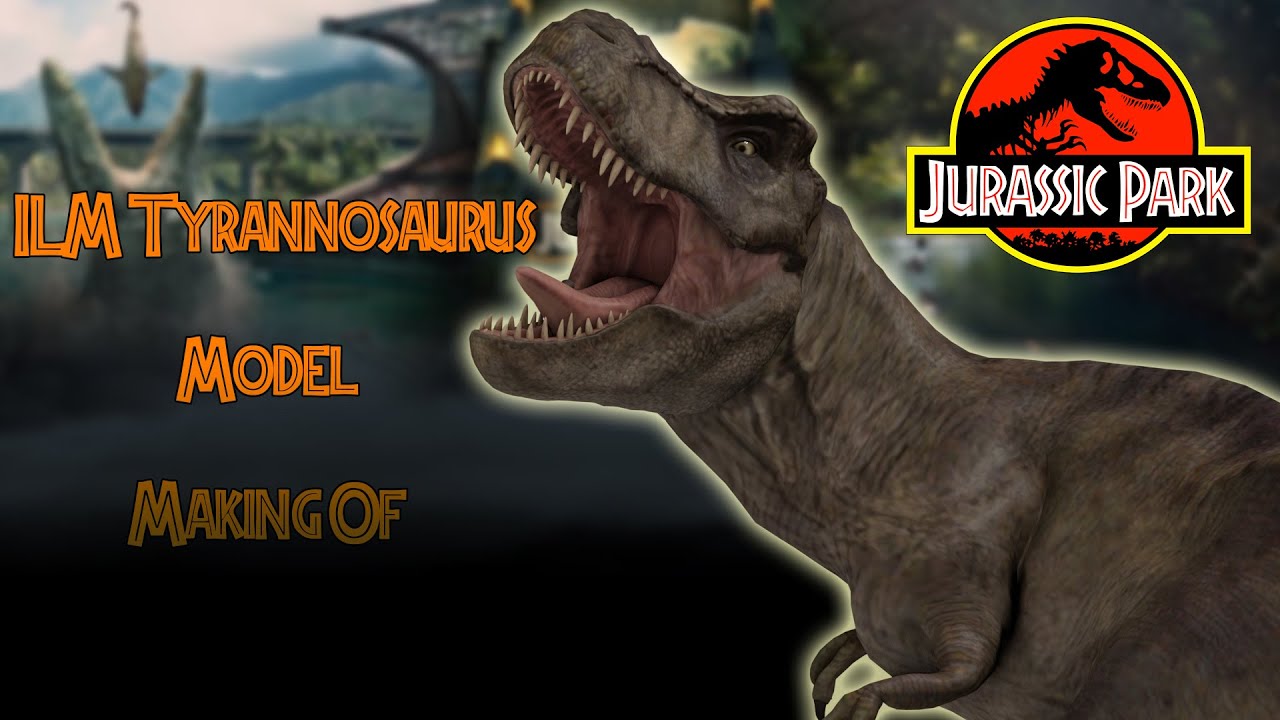 JWE 2 - Making The Jurassic Park ILM T-Rex Model (Speed Edit) - YouTube