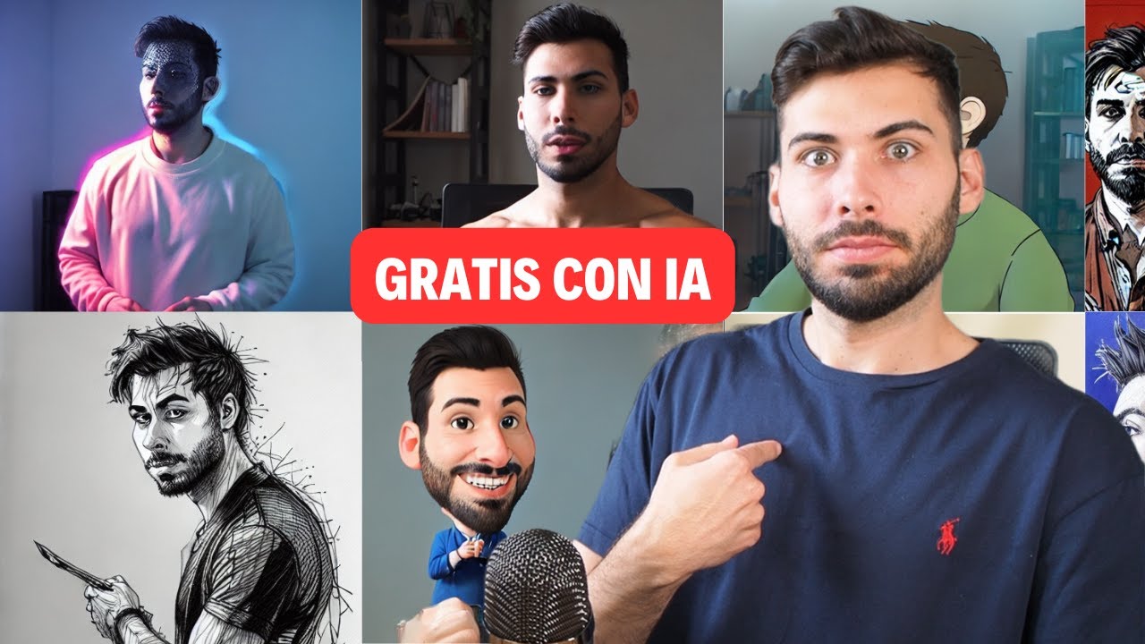 Crea Tu propio AVATAR de ti con Inteligencia Artificial Tutorial GRATIS ...