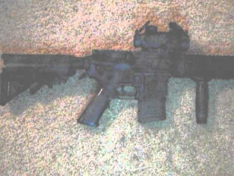 Snake Skin Paint job on airsoft M4 - YouTube