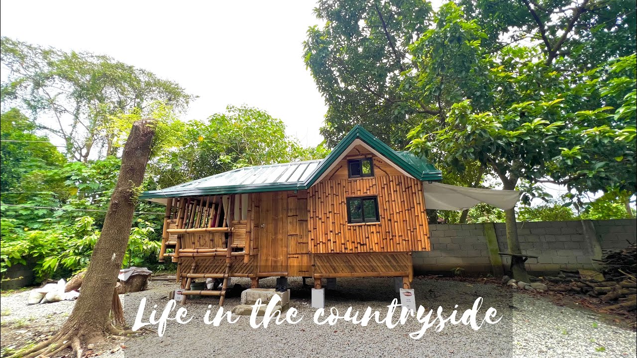 Modern Bahay Kubo | Tiny Living | Buhay Probinsya #3 - YouTube