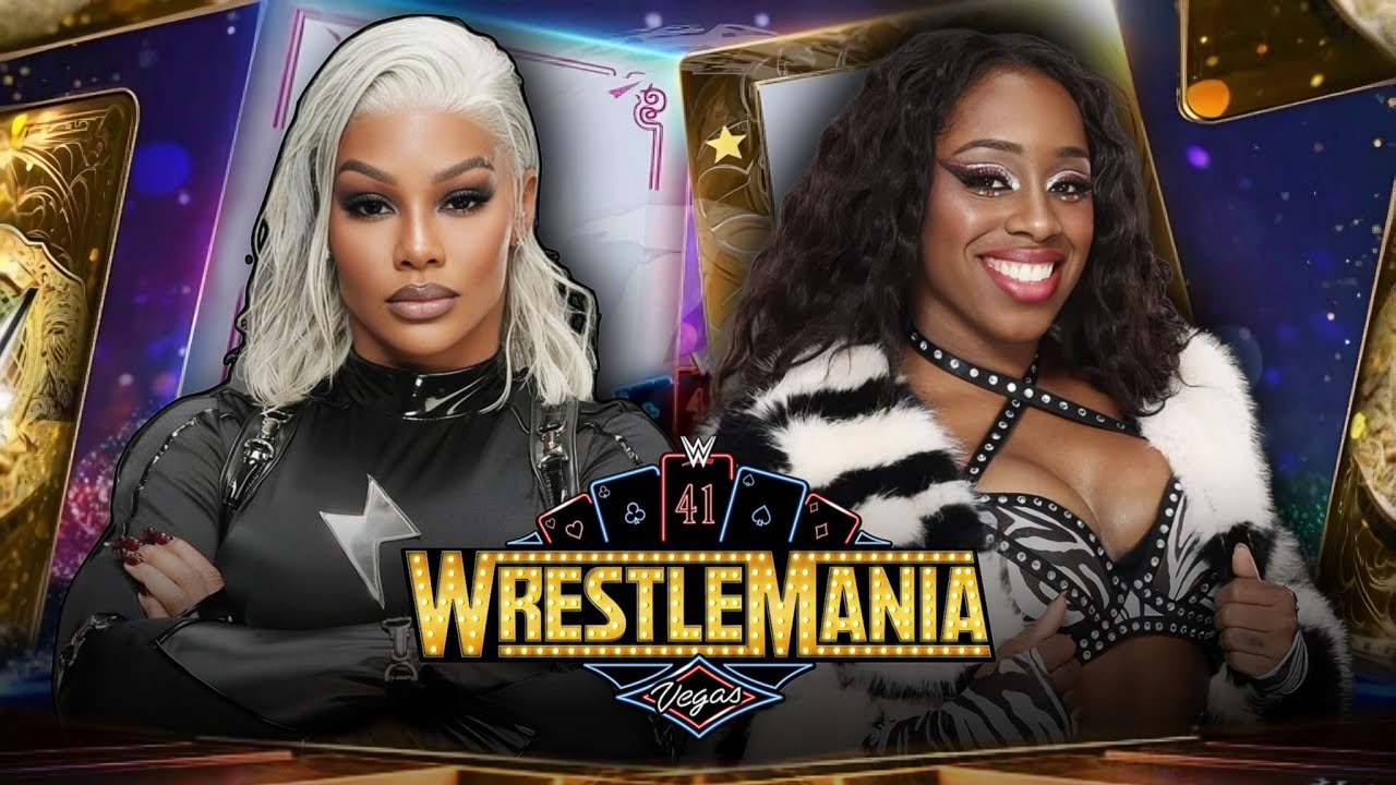 WrestleMania 41 - Jade Cargill vs Naomi Full Match WWE WrestleMania 2025 Highlights - YouTube