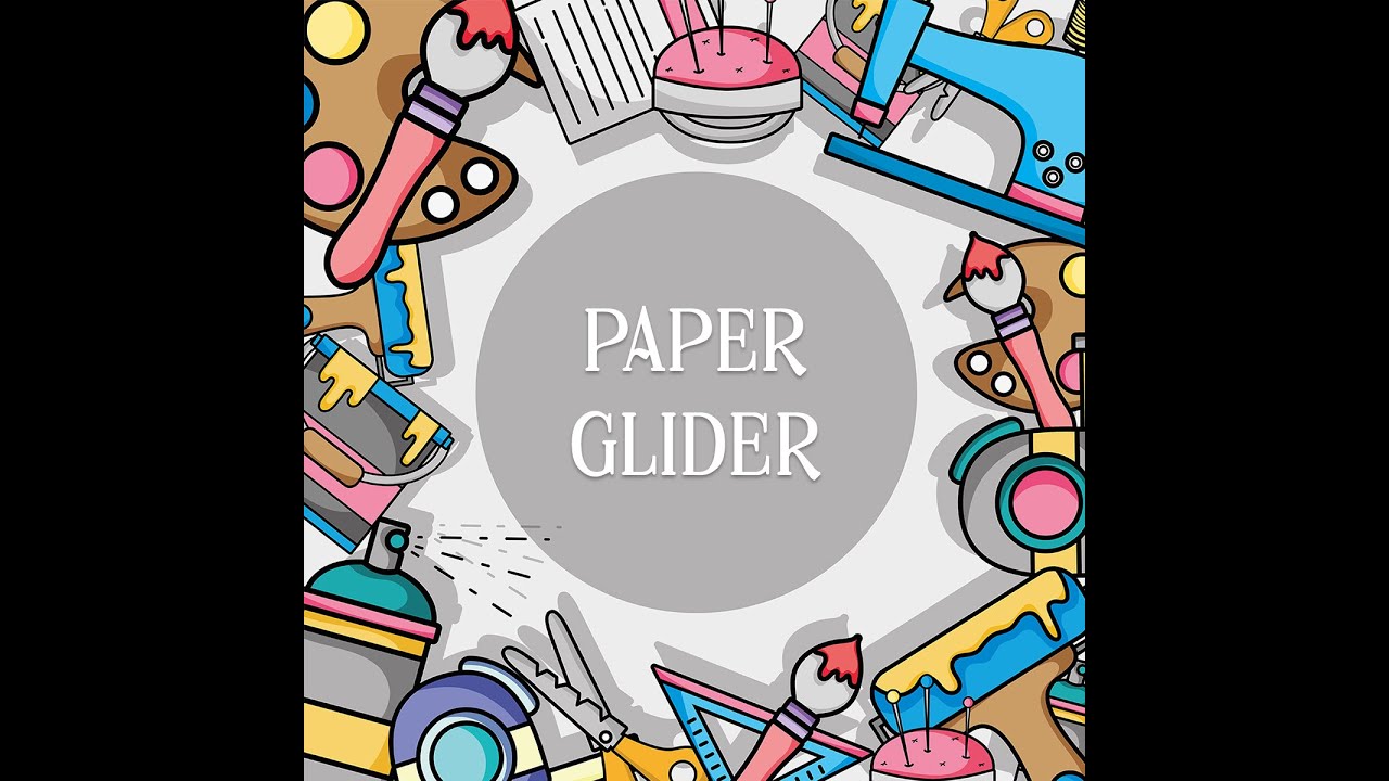 How To Make A Paper Circle Glider Airplane that Flies like a Bird ...